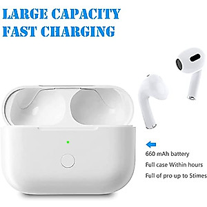Wireless Charging Case Replacement Air Pod 3 Compatible with AirPods 3rd Generation, for Air Pod 3 rd Charger Wireless Case with Bluetooth NO Earbuds