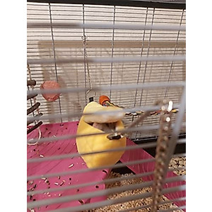 WNZQK Banana Bed for Hamster Small Animals House Pet Hammock Dutch Pig Hedgehog Rat Guinea Habitat Chinchilla Sugar Glider Hamster Accessories Toys Outfits(Small 8 Inch)