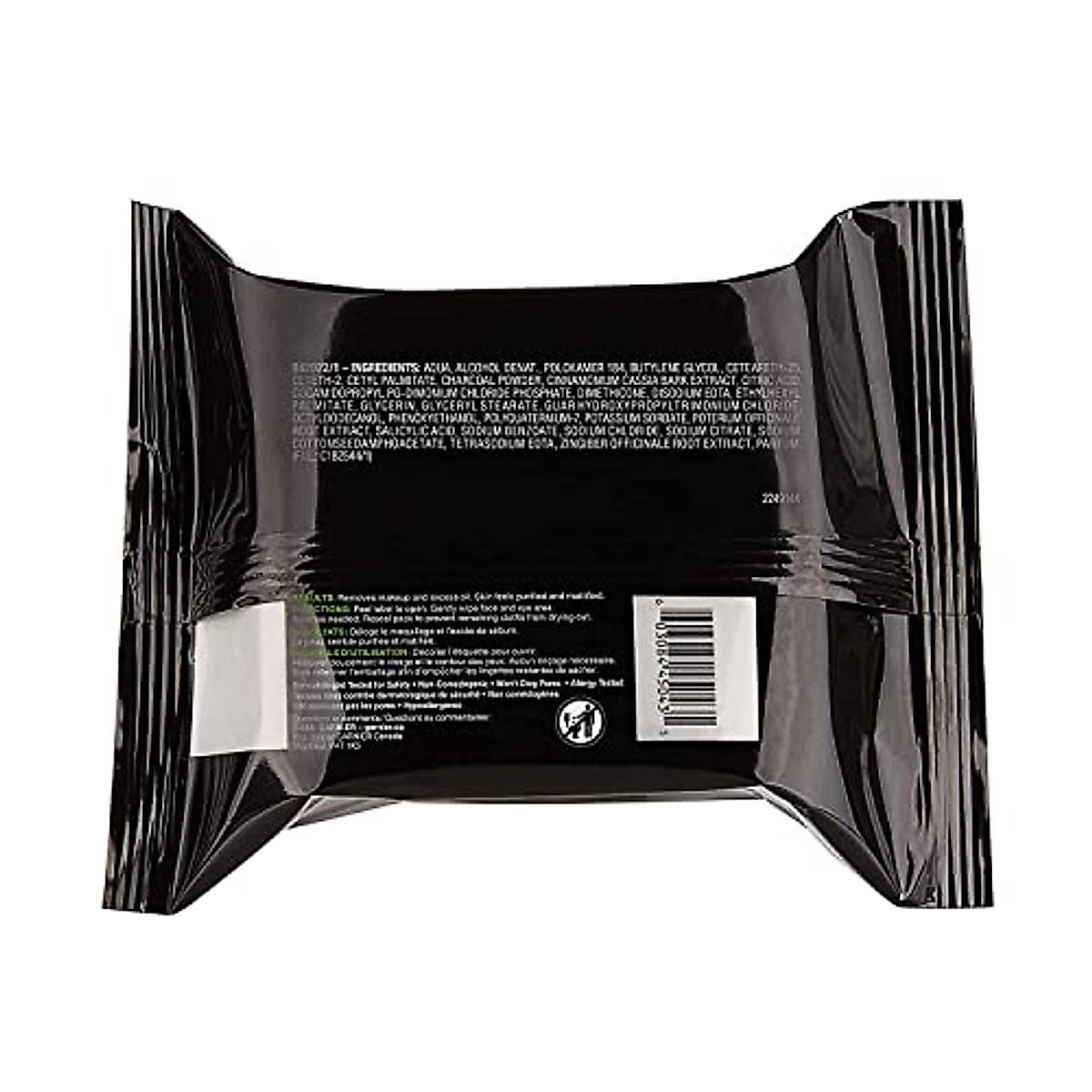 Garnier Skinactive Clean + Purifying Oil-Free Towelettes 25 Count (3 Pack)