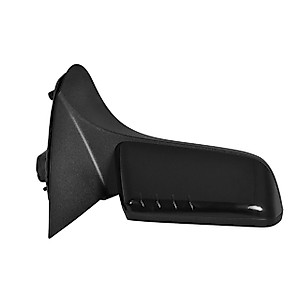 Dependable Direct Right Passenger Side Unpainted Power Operated, Non-Folding, Heated Mirror - Compatible with Ford Focus 2008-2011 - FO1321317
