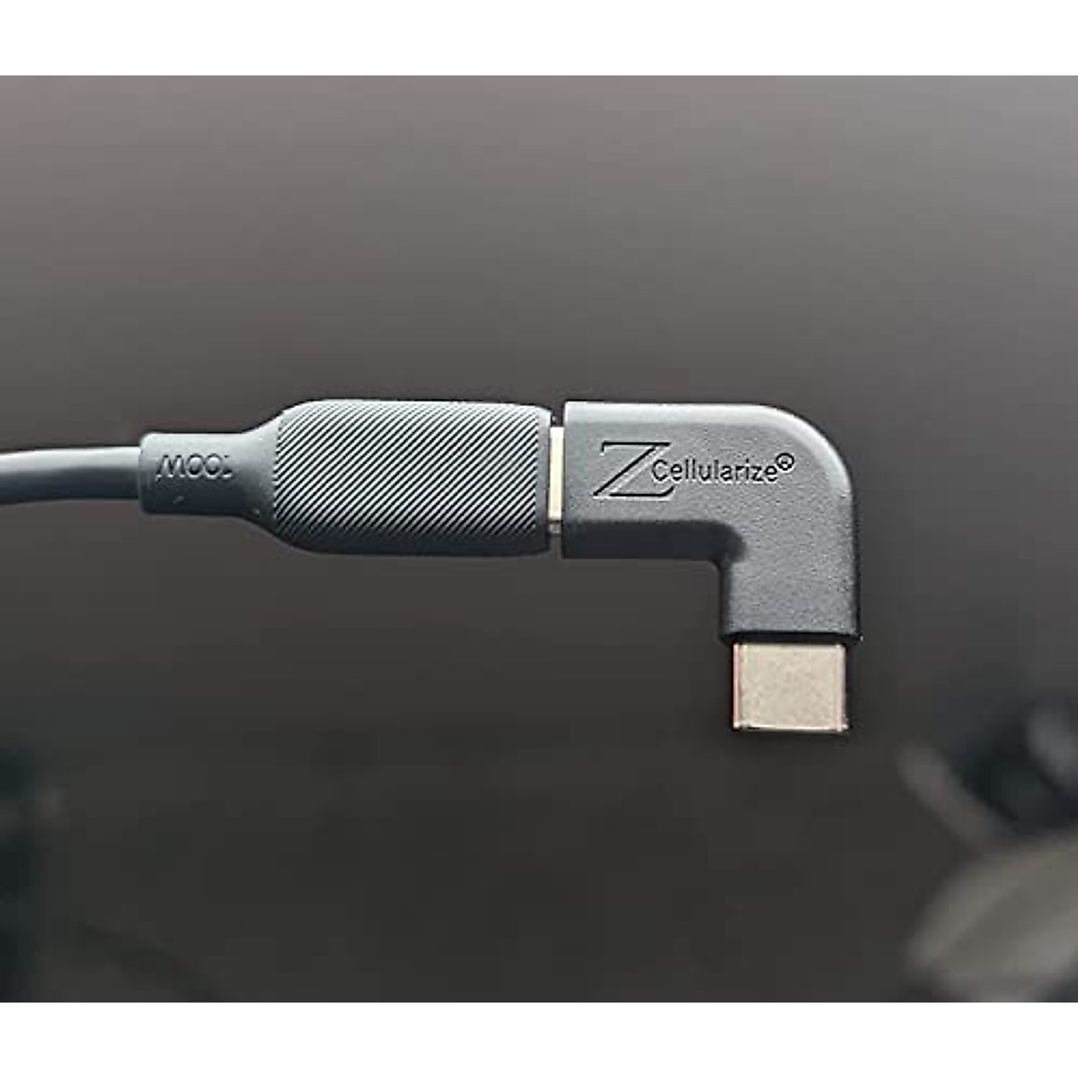 Cellularize Right Angle USB C Adapter USB C 90 Degree Adapter 40Gbps Low Profile Male to Female Extender 240W Thunderbolt 4/3 Data for Steam Deck Notebook Tablet Mobile Phone (3 Pack)