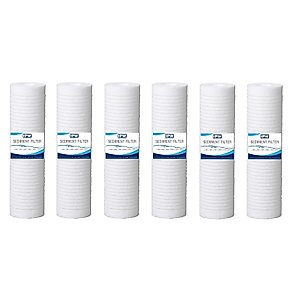 IPW Industries Inc. Compatible to WaterPik IR-25 Water Filter Cartridge - Pack of 6 - Replacement Water Filters