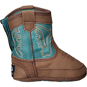 M&F Western Kids Baby Boy's Bucker Open Range (Infant/Toddler) Brown/Turquoise 3 Infant M