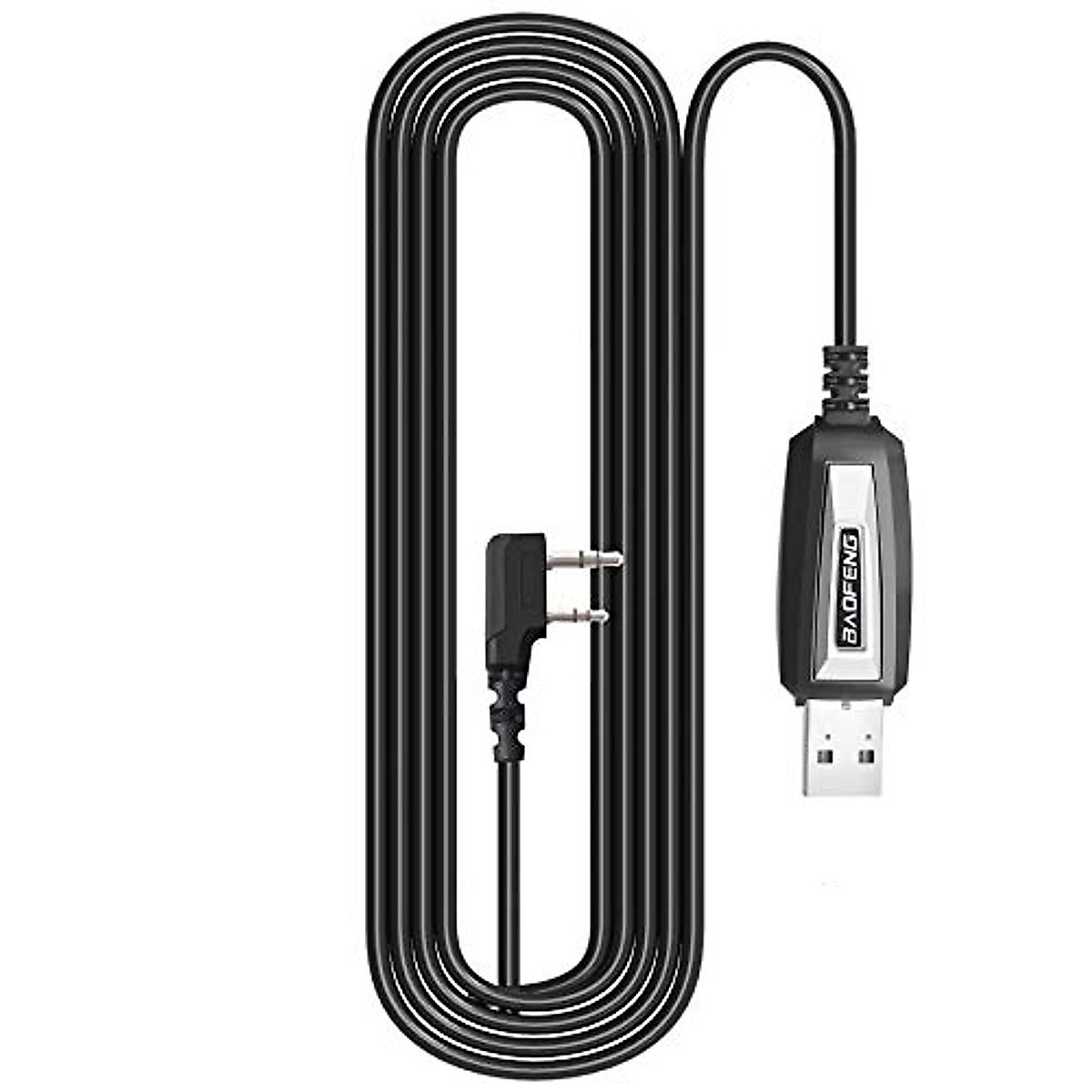 MvToe Programming Cable Compatible with Baofeng UV-5R, 5RA, 5RE, BF-F8HP, UV3R Plus, BF-888S, 5R EX, 5RX3, GA-2S, BF-F8+, H777 UV82HP Handheld ham Radio transceiver Ham Two Way ham Portable Radios