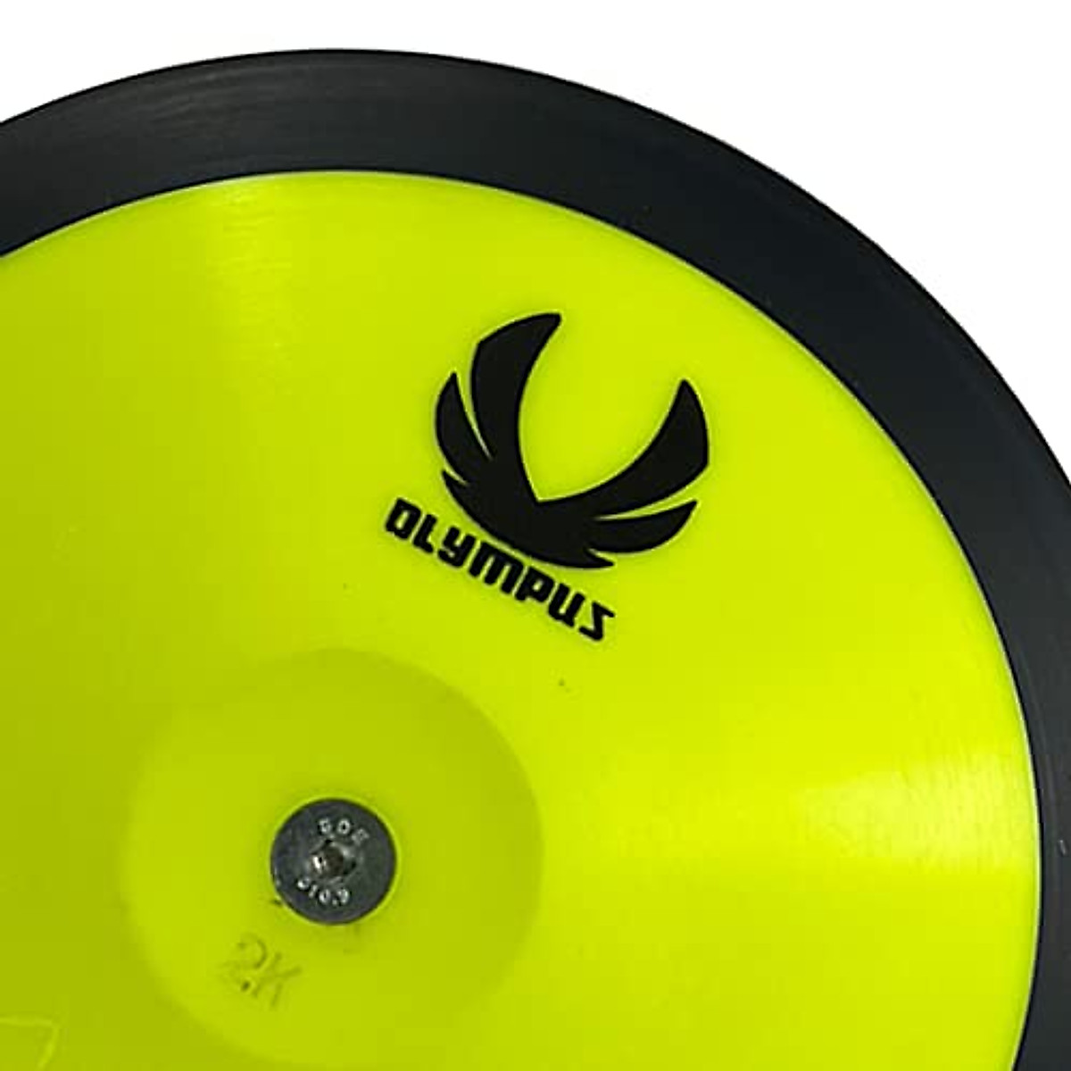 Olympus Preliminary Discus 2kg -1.6kg - 1kg Low-Spin Discus, 65-70% Rim Weight - World Athletics Approved Track & Field Throwing Discus for High School & College Athletes (1.6, kilograms)