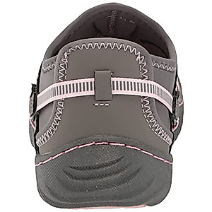 JBU by Jambu Women's Tahoe Water Ready Sneaker, Grey/Petal, 10