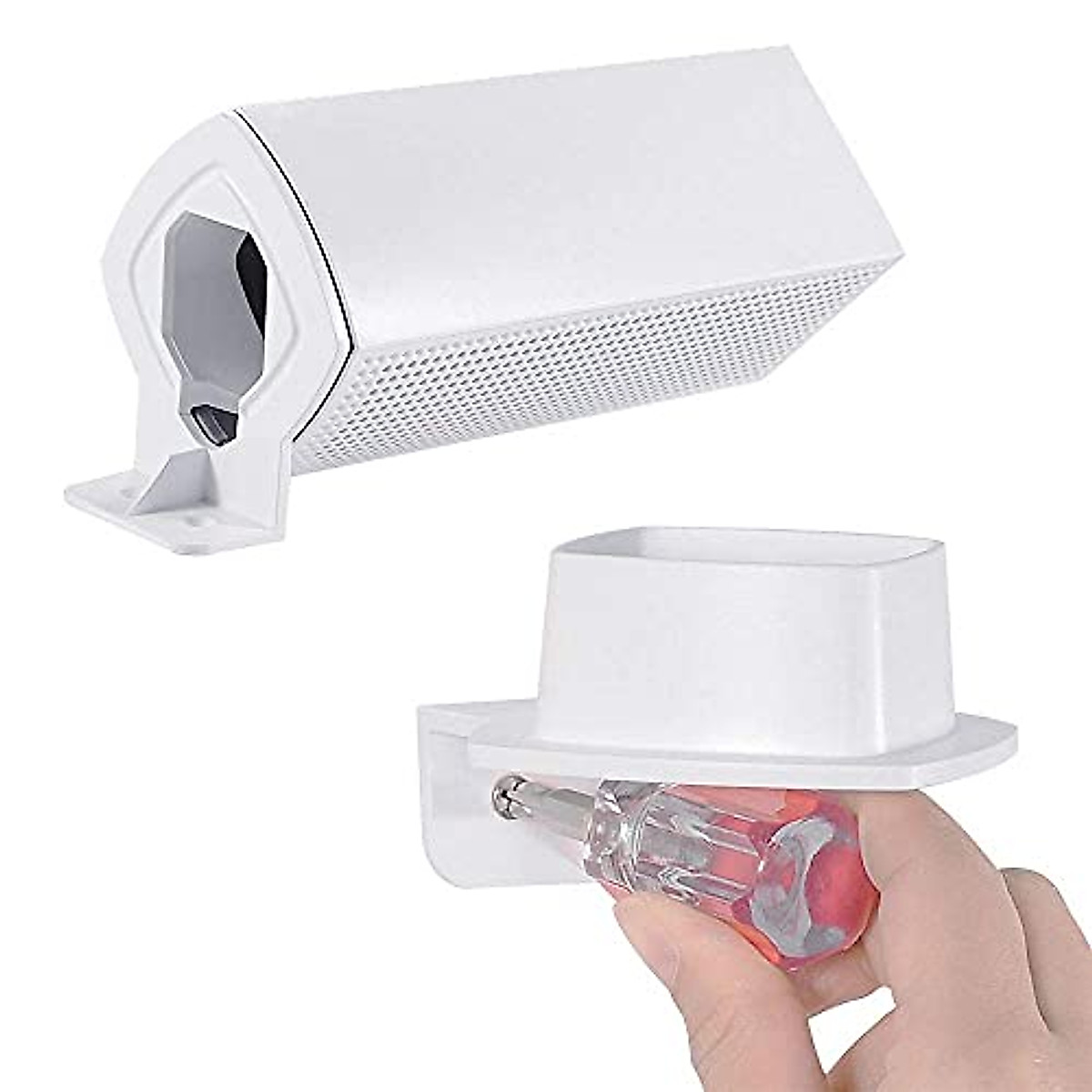 Koroao Wall Mount Holder for Linksys Velop Tri-Band AC2000/AC6600/AC4400/AC2200 Whole Home WiFi Mesh System by Koroao, Linksys Velop Mesh Router Holder(3PACK)