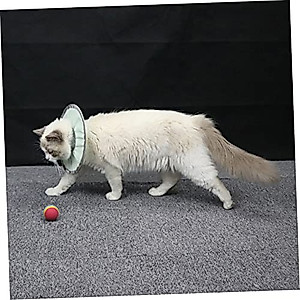 Housoutil 3 Pcs Licking Cone Dog Cot Pet Dog Cone Plant Weights Licking Collar Dog Veil Wedding -Lick Collar Dog Elizabethan Collar Puppy Water Elizabeth Circle