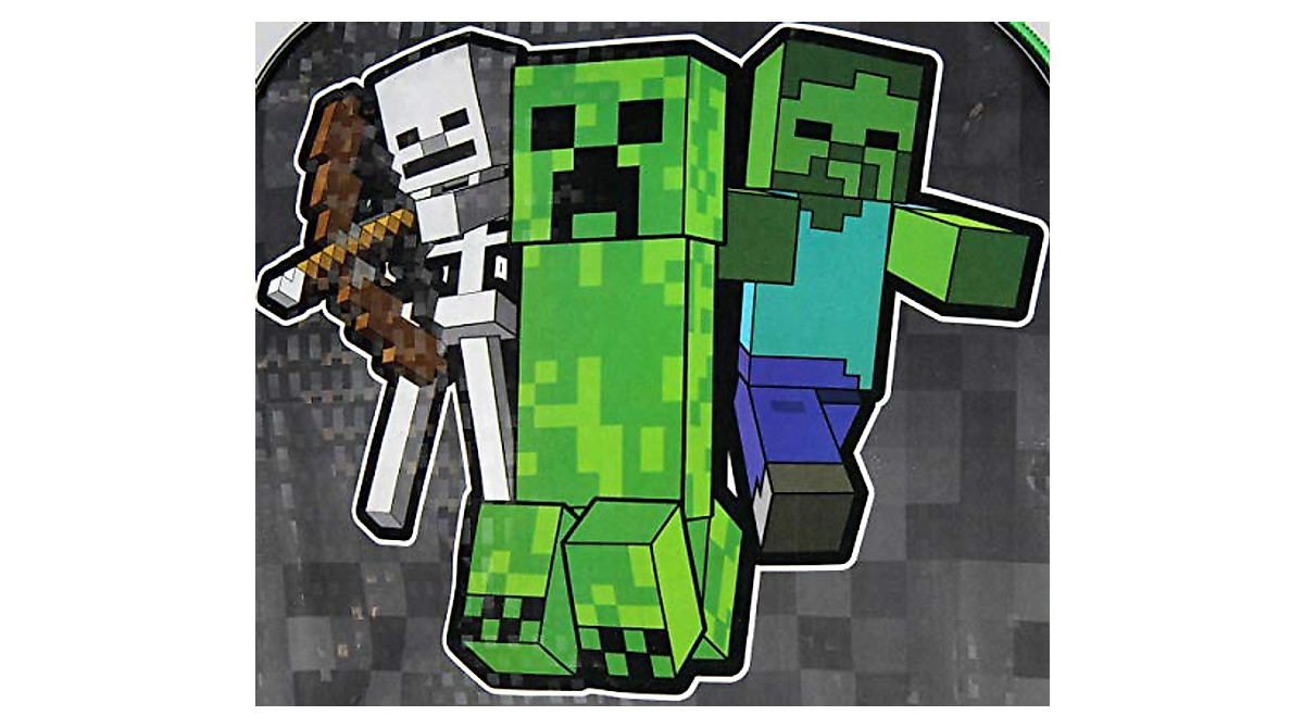 Bioworld Minecraft Shimmer Pixel Backpack - 16"