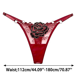 Remote Control Vibe for Woman Panties Women's Comfortable Rose Playful Hollowed Out Sexy Underwear