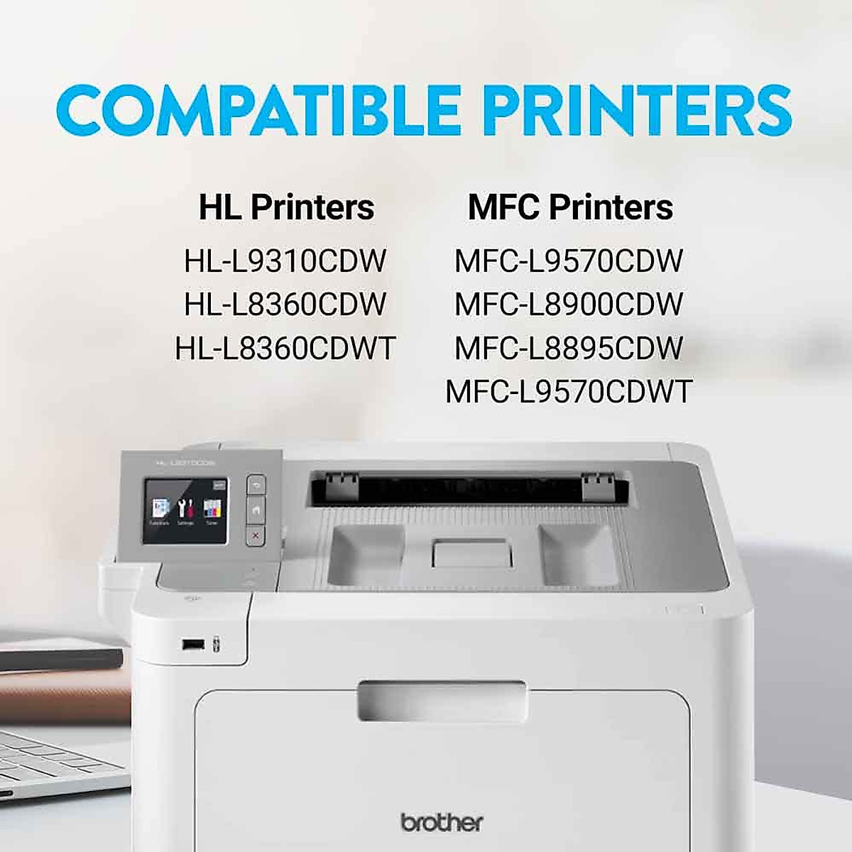LD Products Compatible Toner Cartridges Replacements for Brother TN436BK TN-436 TN436 Super High Yield for use in Brother MFC-L8900CDW HLL8360CDW HL-L9310CDW HL-L9310CDWTT MFC-L9570CD (Black, 2-Pack)
