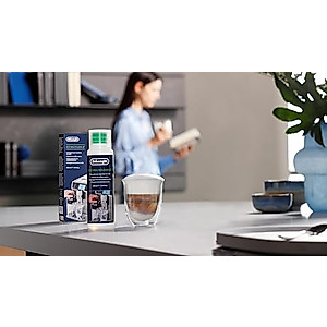 De'Longhi Universal Espresso Machine Cleaner for Frother/Steam Wand Removes Milk Residue & Buildup from your Espresso & Cappuccino Maker, Eco-Friendly, 8.5 oz