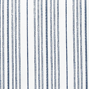 Nautica - Twin Sheets, Cotton Percale Bedding Set, Coastal Home Decor, Dorm Room Essentials (Beaux Stripe Navy, Twin)