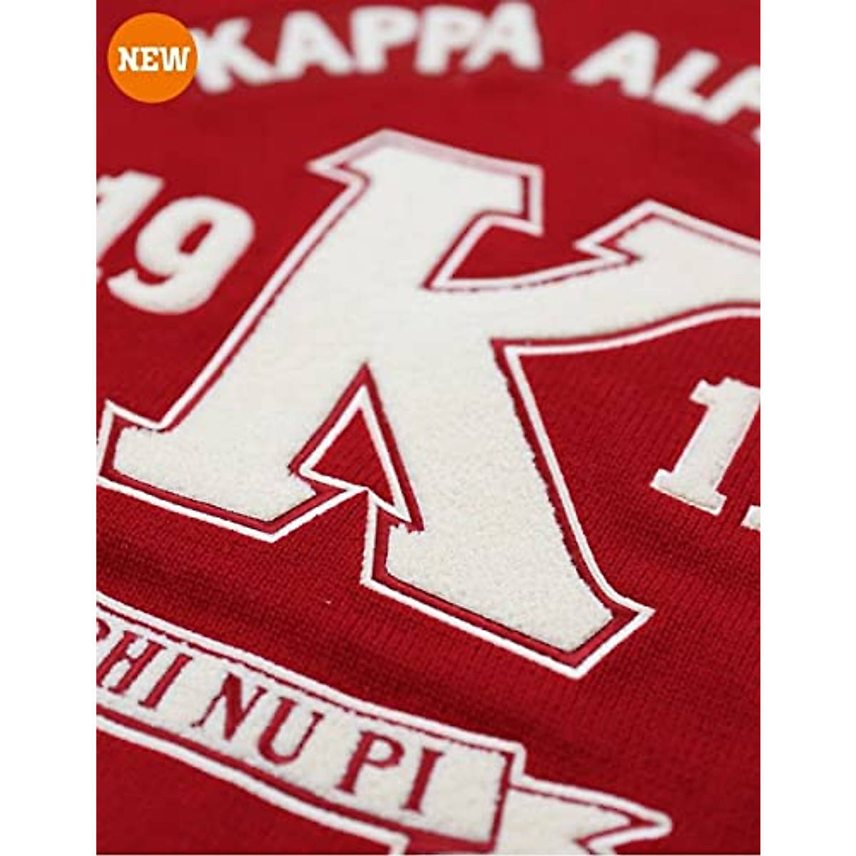 Kappa Alpha Psi M7 Button Down Sweater [5XL] Crimson Red