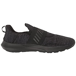 Under Armour Men's Surge 3 Slip On Running Shoe, (002) Black/Black/Black, 12