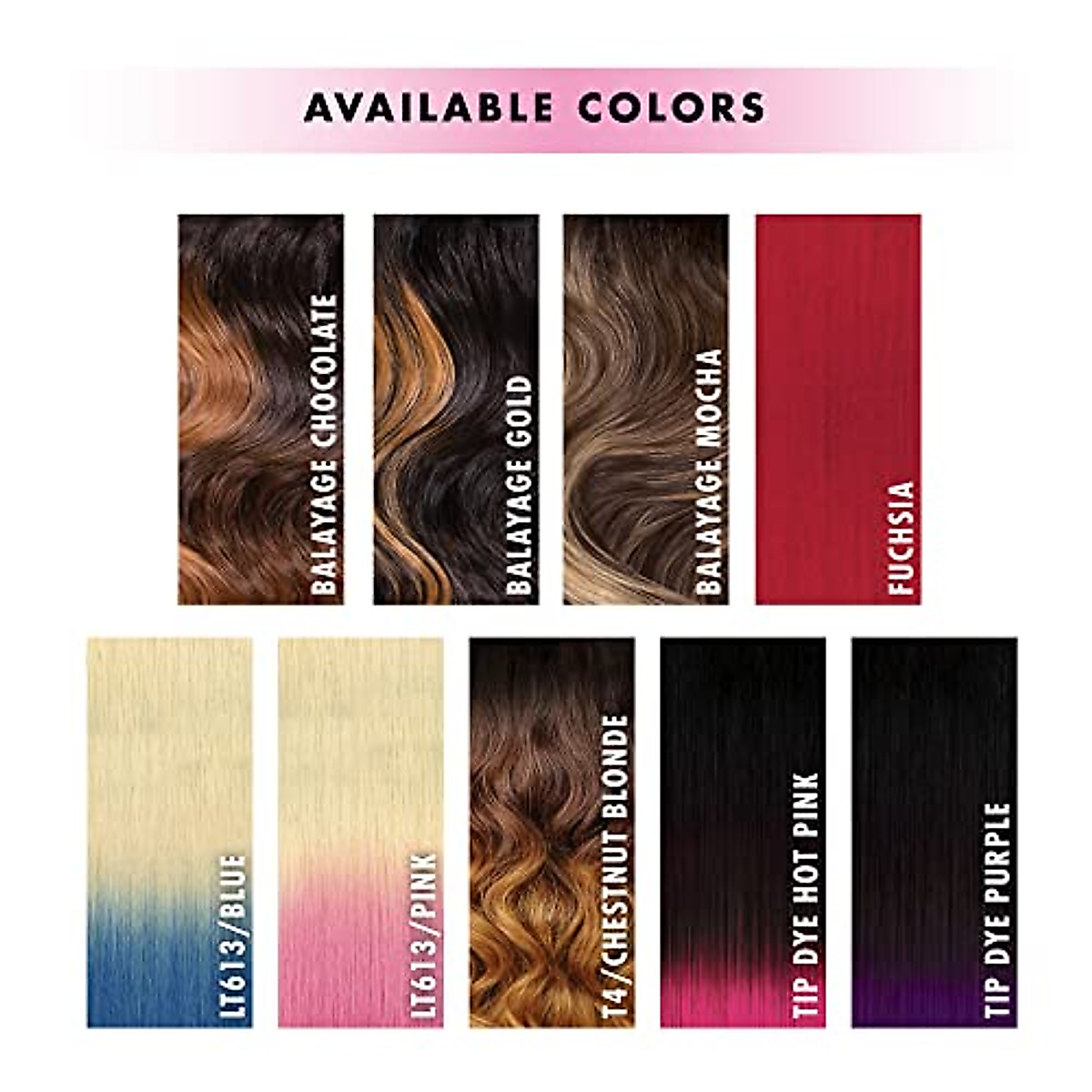 Sensationnel Vice lace front wigs - unit 16 5 inch Deep part synthetic preplucked hairline (BALAYAGEMOCHA)