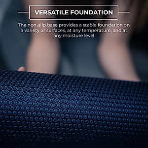 Mount Adams Pro Fit XL Yoga Mats, 74" x 26" x 6mm, Pack of 4, Bulk Durable Foam Exercise Mats, Non-Slip Extra Large Yoga Mat for Studios, Pilates, Cross Fit, and Weight Training, Navy