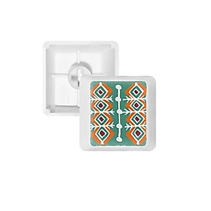 DIYthinker Green Pattern Mexico Totems Ancient Civilization Keycap Mechanical Keyboard PBT Gaming Upgrade Kit
