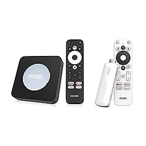 Android 11.0 TV Box, MECOOL KM2 Plus Smart TV Box and TV Stick Streaming Stick Device | MECOOL Android 11.0 KD5 Amlogic S805X2 Bundle