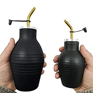 Dr. Killigan's The Insect Buster - Bulb Duster, Sprayer, Applicator, Dispenser for Diatomaceous Earth and Other Powders - a Non-Toxic, Natural and Safe Tool - Large (14oz)