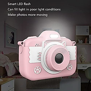 LINXHE Kids Camera, 3.0 inch Touch Screen 20.0 MP HD 1080P Video Digital Camera for Kids Christmas Birthday Gift for Toddlers Boys Girls (Color : Blue)