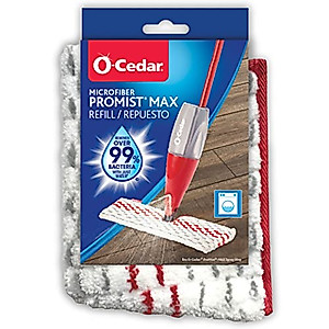 O-Cedar ProMist MAX Microfiber Refill, 1 Count (Pack of 1), White