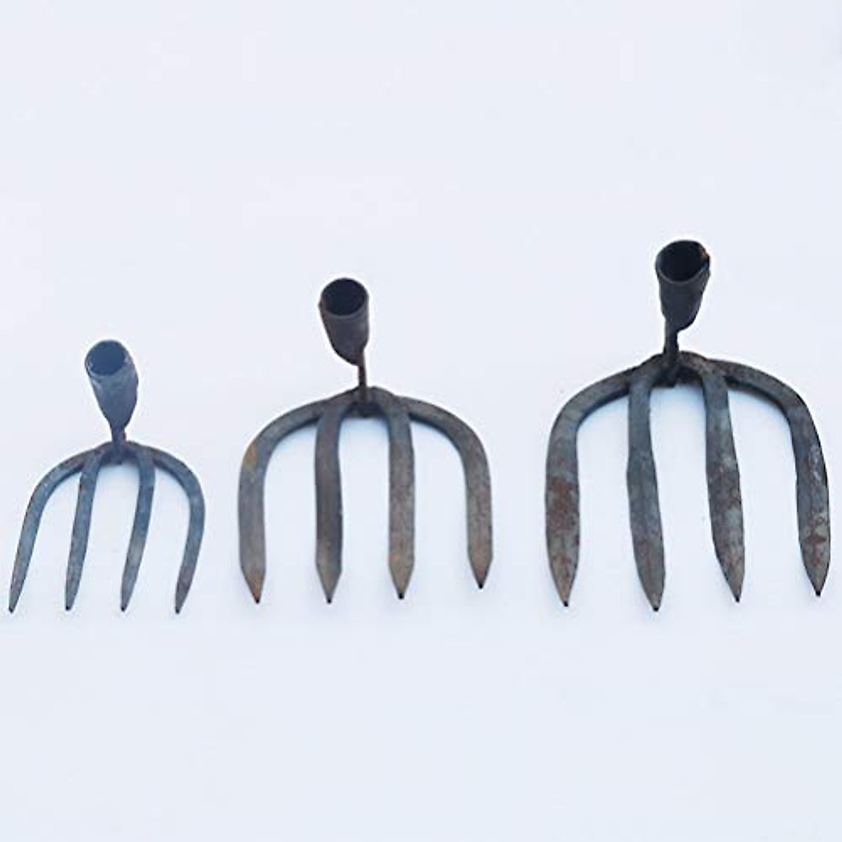 Cabilock Steel Head Garden Rake Head Without Handle Garden Hard Rake Head Only for Farm Gardening M