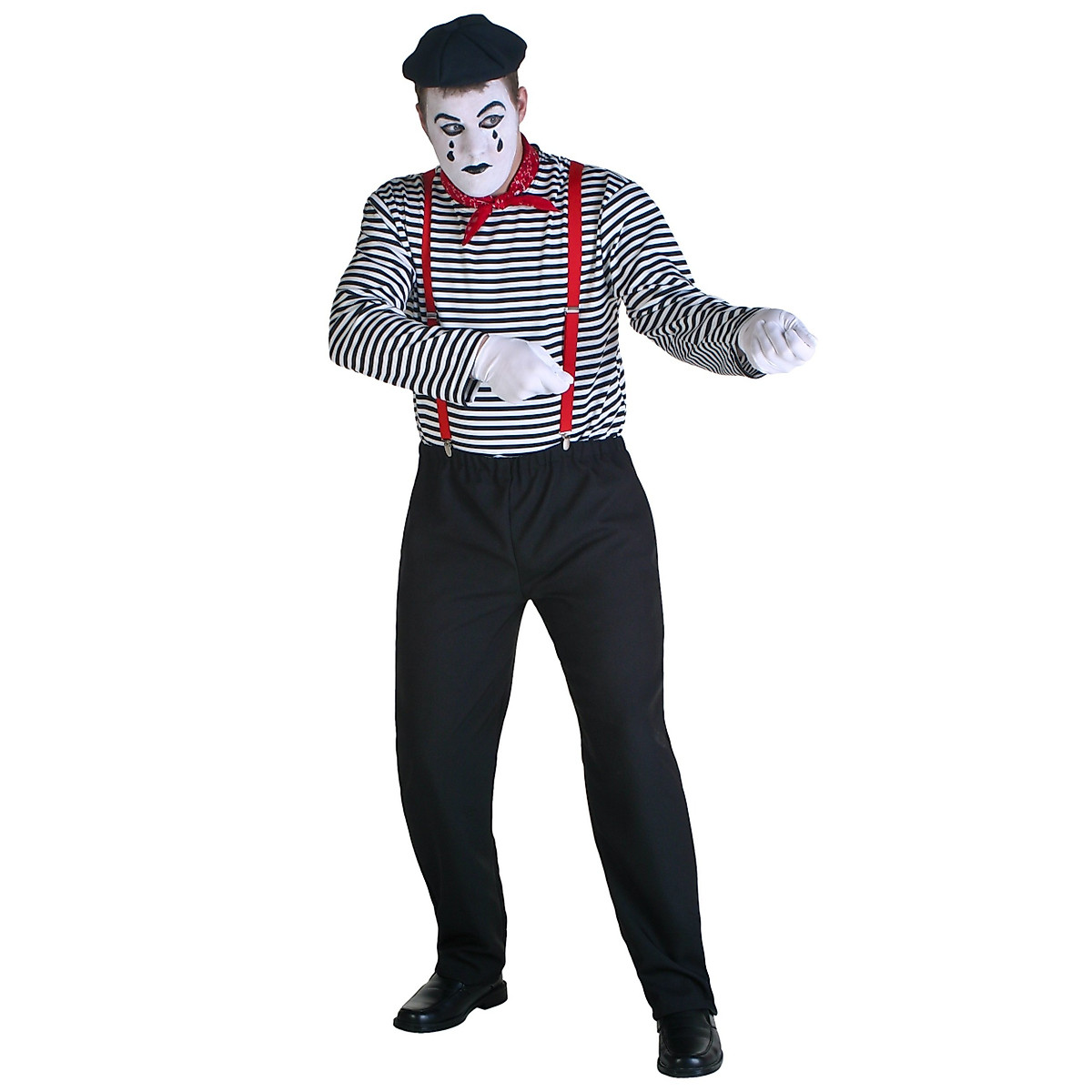 Plus Size Mime Costume 2X