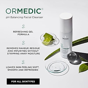 IMAGE Skincare Ormedic Balancing Facial Cleanser, Aloe Vera, 6 Fl Oz