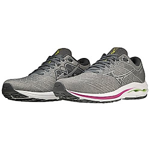Mizuno womens Wave Inspire 18 Running Shoe, Ultimate Grey-silver, 9 Wide US