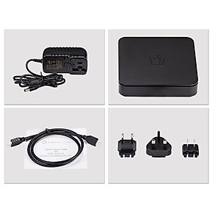 PEPPER JOBS Mini PC Windows 11 Pro Mini Desktop Computer Intel N4120 8GB DRR4, 64GB eMMC 5.1, Triple Display 4K@60Hz, Dual-Band WiFi, HDMI 2.0, Gigabit Ethernet, Mini DP Port, USB-C, USB 3.0x2, Black