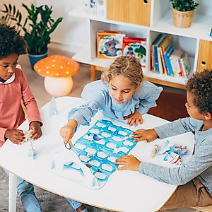 Polar Adventure - A Family Board Game to Teach About Climate Change - Fun & Educational Preschool Games for Boys and Girls - Learning Resources for Kids Ages 3-6 by Adventerra Games
