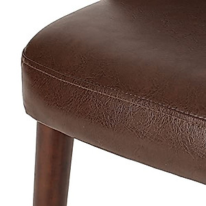 Cullimore Channel Stitch Dining Chairs - Dark Brown/Espresso (Set of 2)