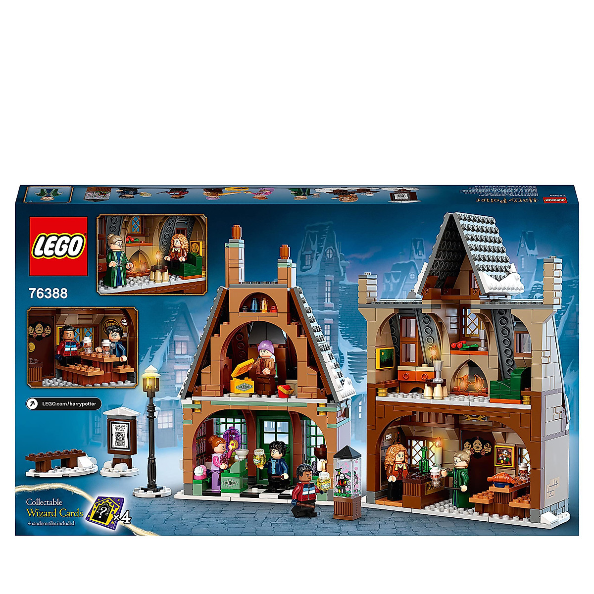 LEGO® Harry Potter™ Hogsmeade™ Village Visit 76388 Building Kit with Honeydukes™ Store and The Three Broomsticks Pub