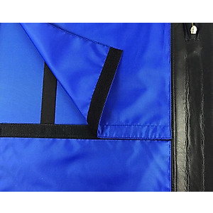 Bricks Masons Masonic MM/WM and Provincial Full Dress Apron Yellow Square Compass Cases -18.5" X 16.5" X 2"