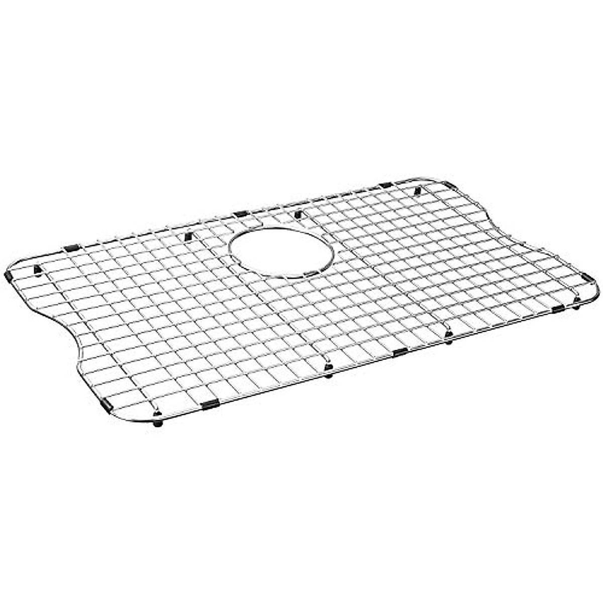 Serene Valley Sink Grid 26-5/8" x 14-13/16", Rear Drain with Corner Radius 1-1/2", NDG2615R