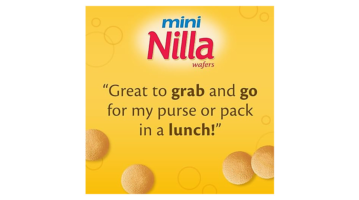 Nilla Wafers Mini Cookies - 48 Snack Packs