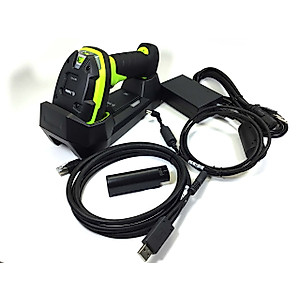 Zebra LI3678-SR Ultra-Rugged Cordless 1D Barcode Scanner/Linear Imager Kit, FIPS, Vibration Motor, Includes Cradle, Power Supply and USB Cord