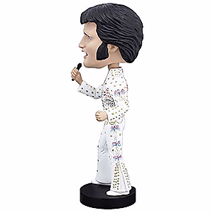 Royal Bobbles Elvis Presley Aloha from Hawaii Bobblehead, Premium Polyresin Lifelike Figure, Unique Serial Number, Exquisite Detail