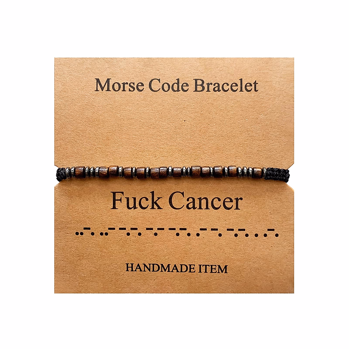 Honaer Morse Code Bracelets Inspirational Jewelry Gifts for Women Men Friend