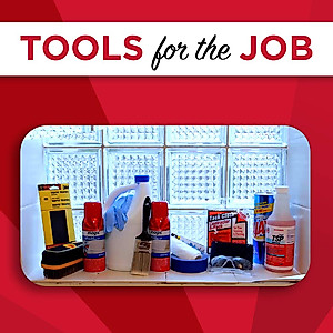 Magic Tub and Tile Refinishing Kit - Spray on Aerosol - Refinish Sinks Tile Porcelain Acrylic Fiberglass and Ceramic Surfaces, Bright White, 12 Ounce (Pack of 2)