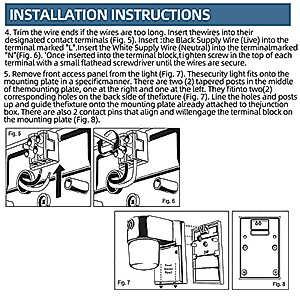 Owleye LED Wall Pack Light Porch Light with Photocell, 1000LM [AC120/60HZ] IP54 Waterproof Dusk to Dawn Outdoor Lighting Fixture for Garage Warehouse Garden 4000K-Daylight 4 Pack-Black