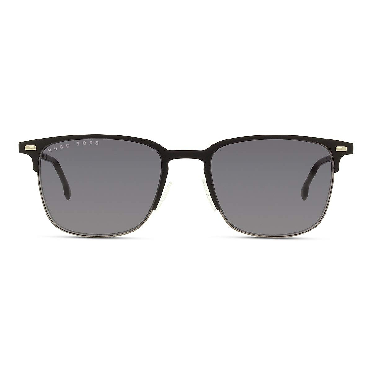 BOSS by Hugo Boss Men's BOSS 1019/S Rectangular Sunglasses, Matte Black, 54mm, 19mm