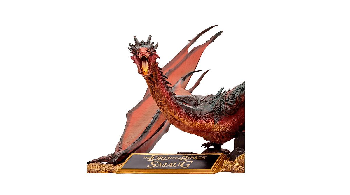 McFarlane's Dragons Smaug Statue - The Hobbit Collectible Figurine