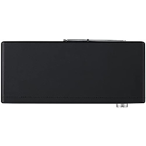 Crosley CR3037B-BK Harmony Modern Bluetooth FM Tabletop Radio, Black