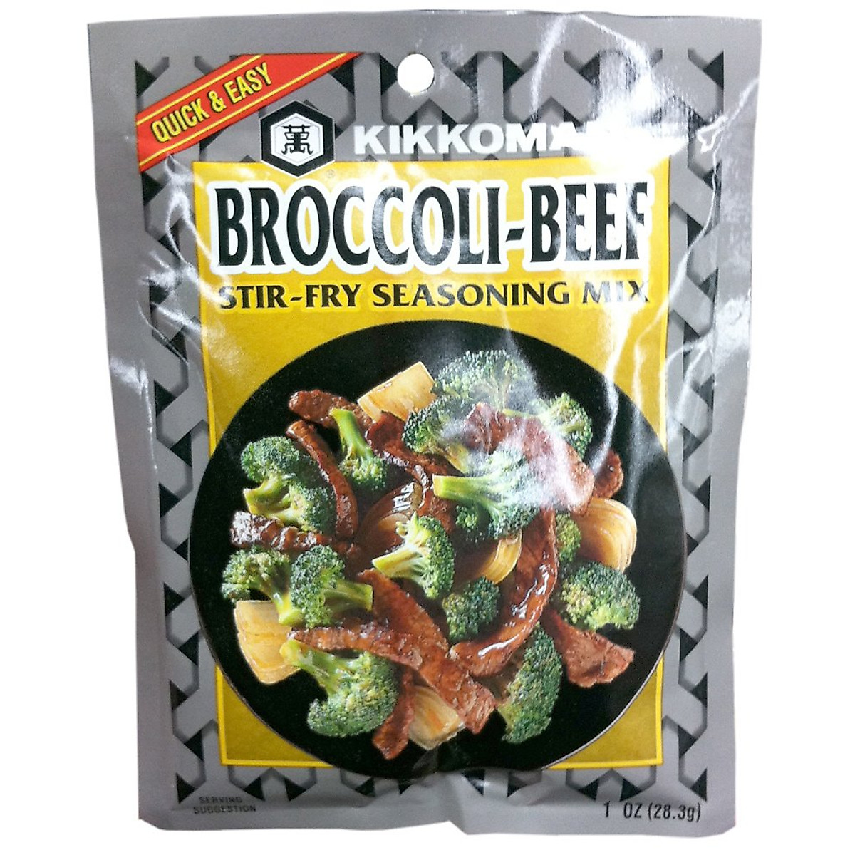 KIKKOMAN MIX SSNNG BROCCOLI BEEF, 1 OZ,(Pack of 6)