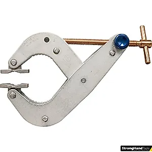 Shark Clamp, T-Handle, 5" Capacity, 1,000 Lbs Pressure, SC50, Strong Hand Tools
