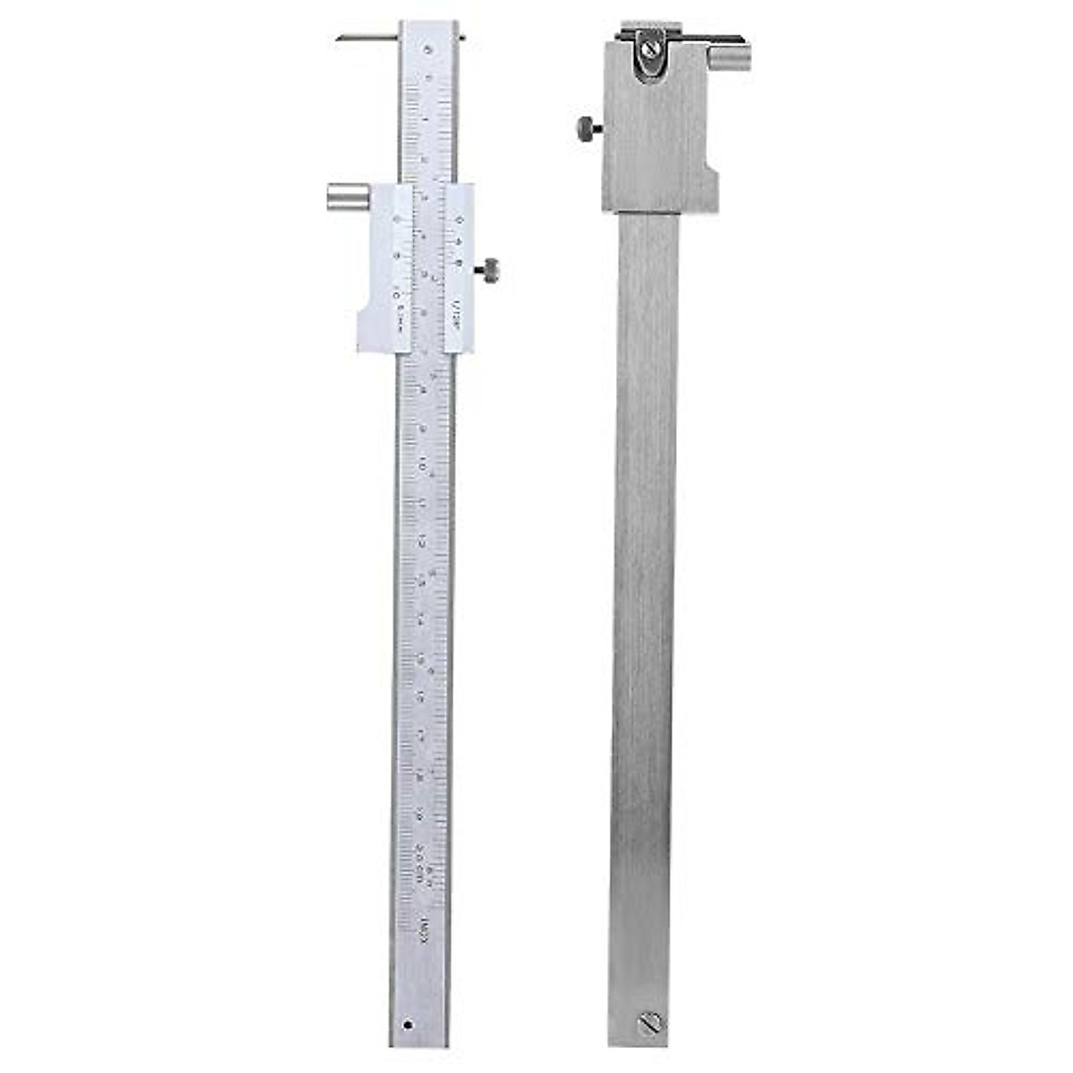 Parallel Crossed Caliper, 0-200mm Parallel Crossed Vernier Caliper, Stainless Steel Parallel Crossed Vernier Caliper Marking Gauge