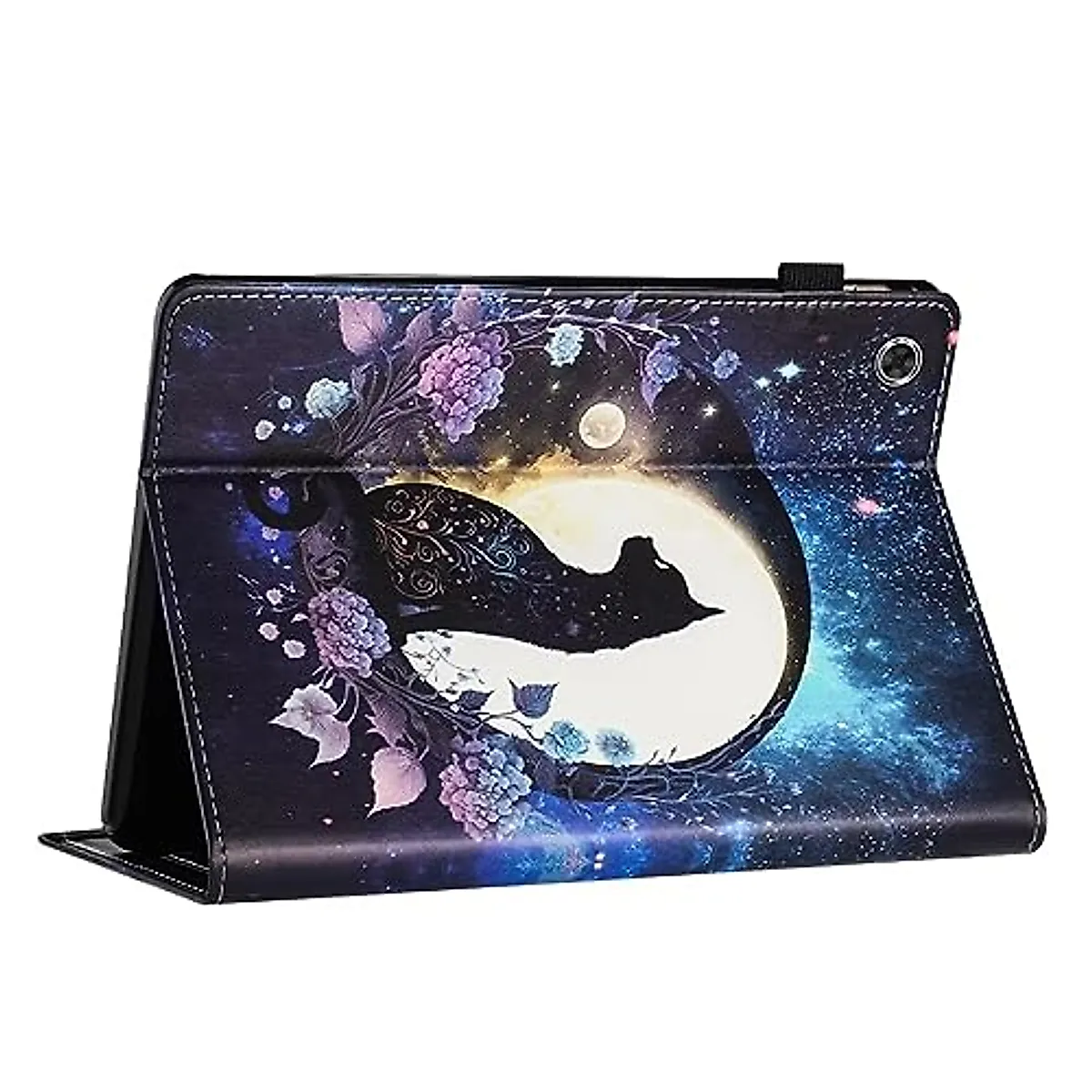 Compatible with/Replacement for Tablet PC Samsung Galaxy Tab A8 10.5 inch 2021 SM-X200/X205/X207 PU Leather Flip Cover Stand Wallet Case XXLZCX (9)