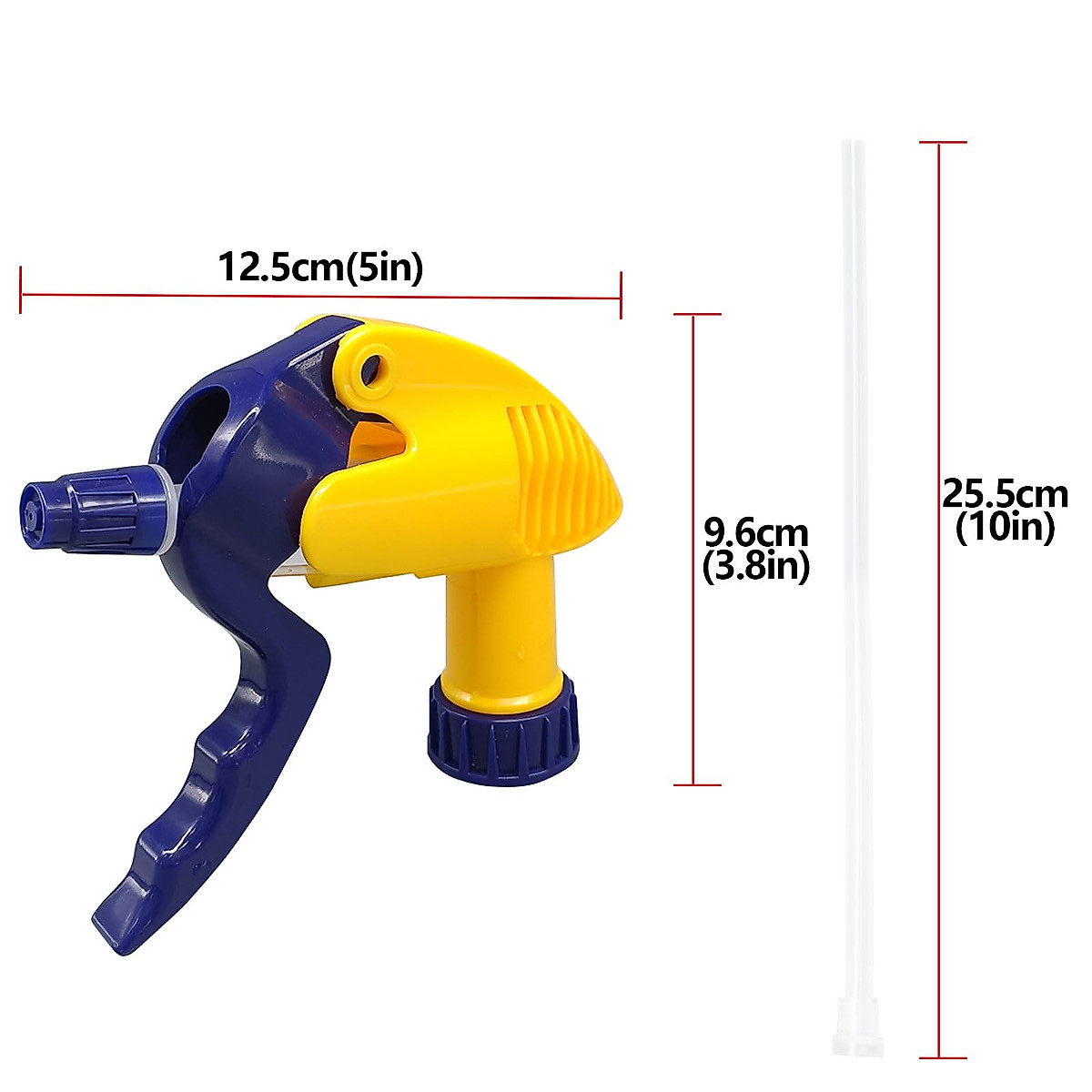 4Pcs Spray Bottles Nozzles Adjustment Replacement Spray Bottle Nozzle,Spray Bottle Tops Replacement Heavy Duty Misting Spray Bottle Nozzle for Cleaning